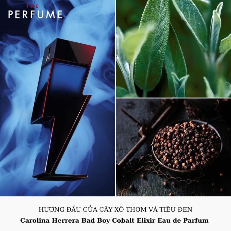 Nước Hoa Carolina Herrera Bad Boy Cobalt Elixir EDP MỚI